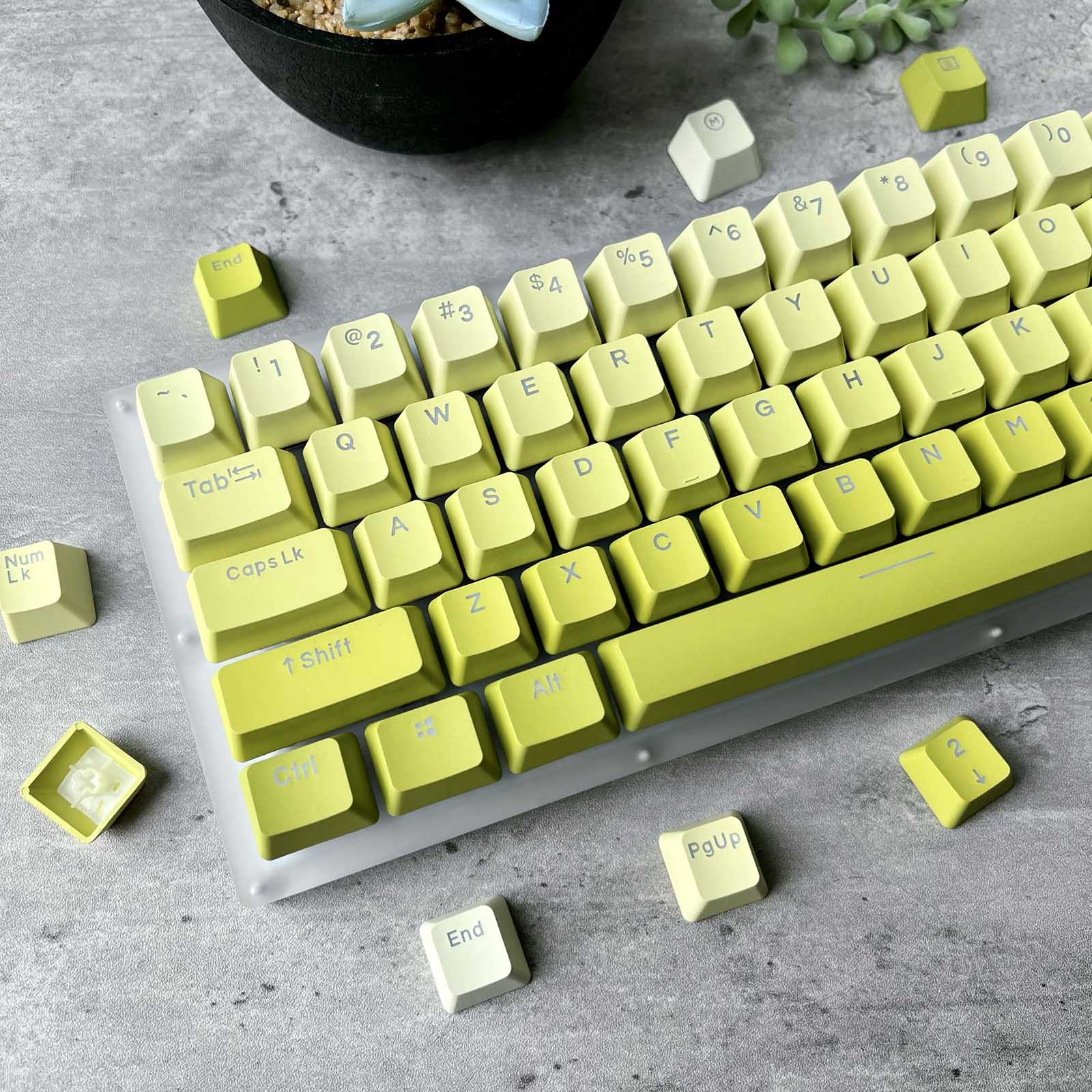 Gradient Yellow Keycap Set – Taro Depato