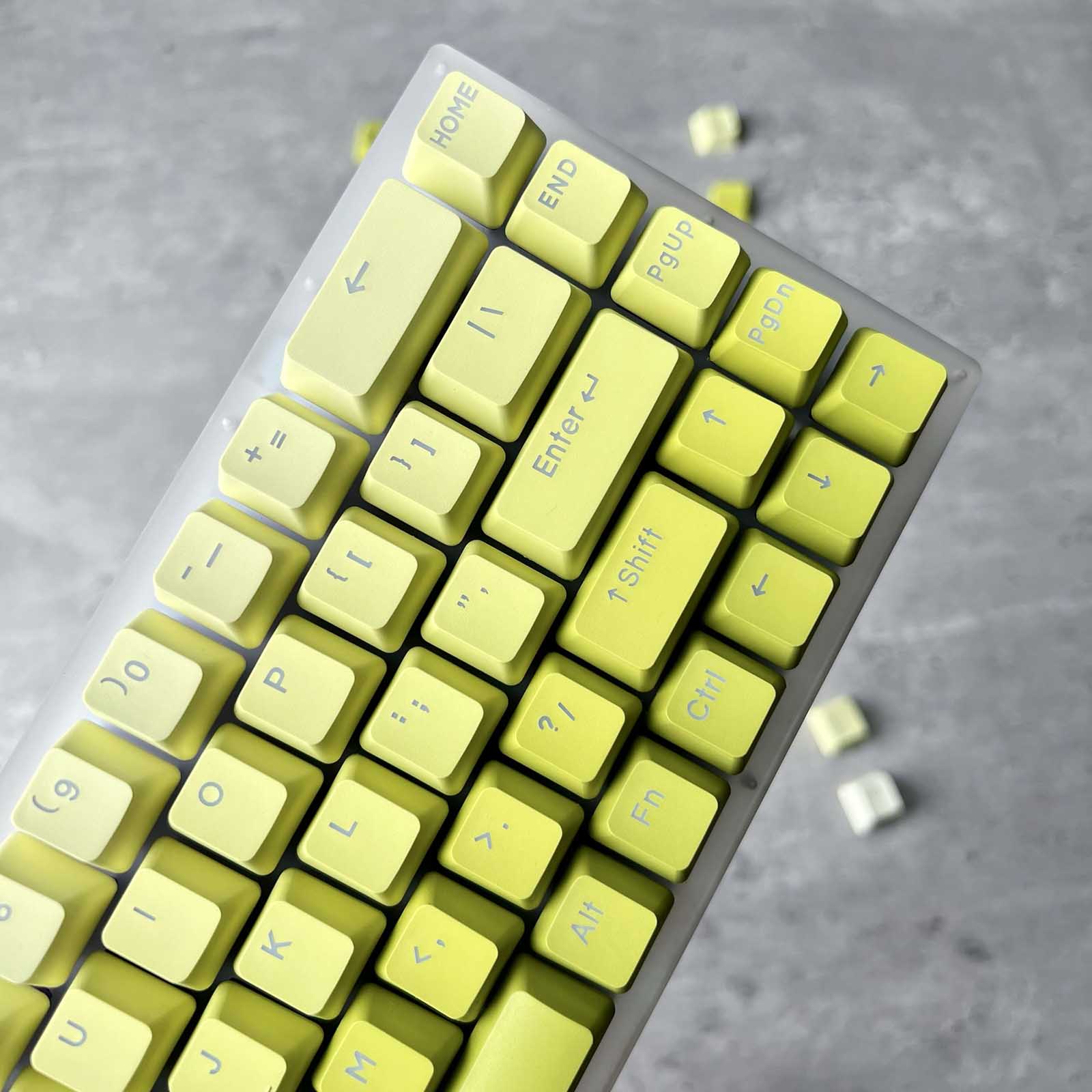Gradient Yellow Keycap Set – Taro Depato