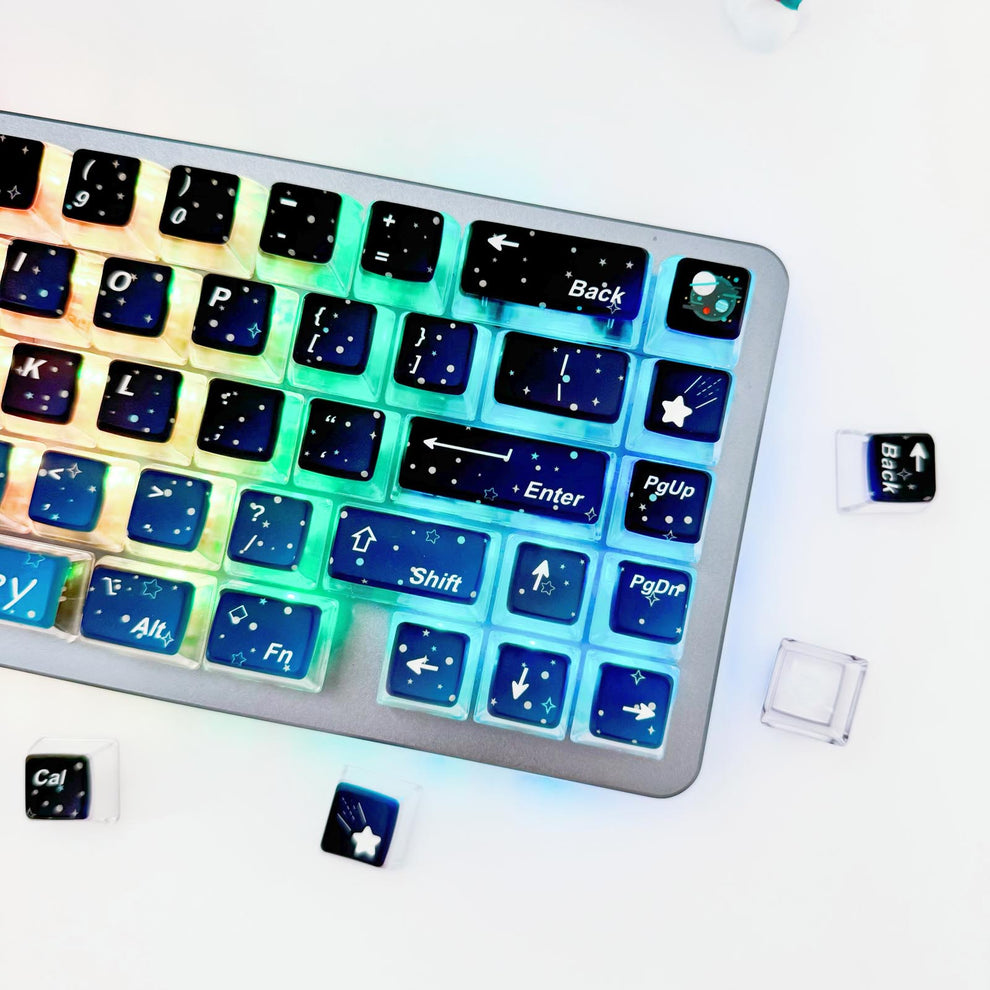 Starry Sky Keycap Set Keycap Set – Taro Depato