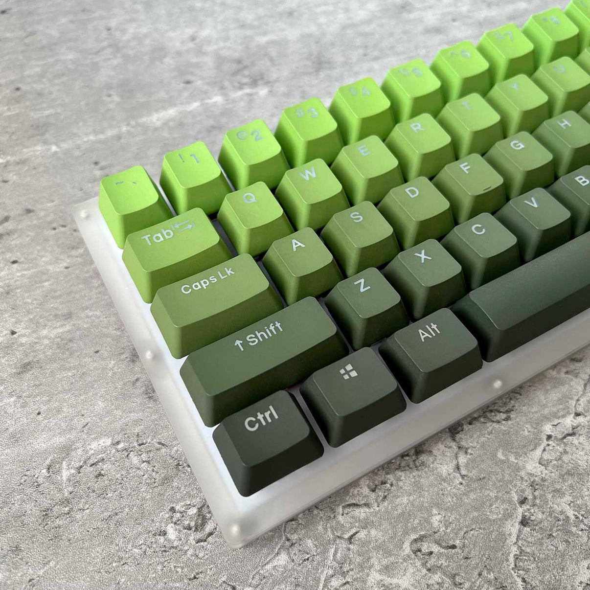 Gradient Matcha Keycap Set – Taro Depato