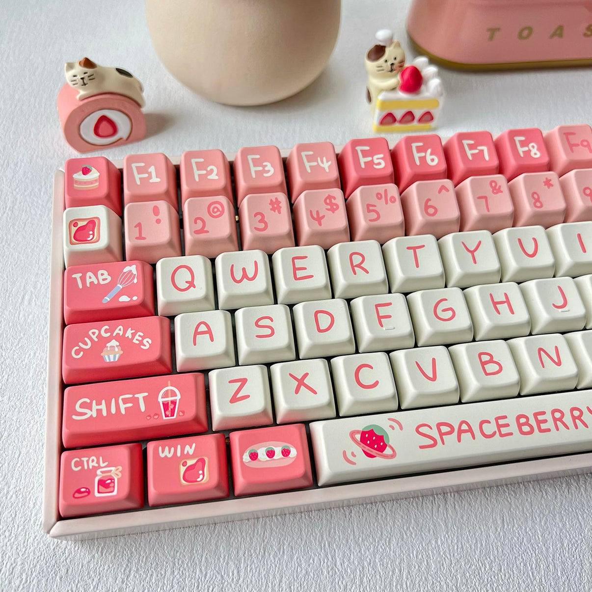Sweet Strawberry Keycap Set – Taro Depato