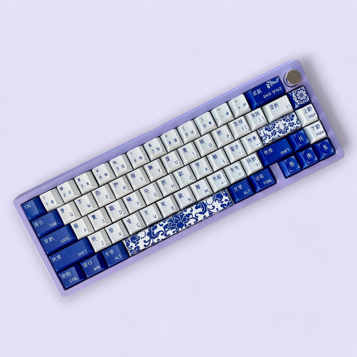 Blue and White Keycap Set – Taro Depato