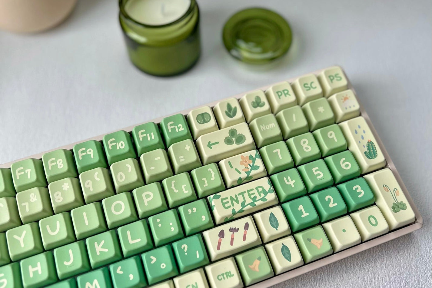 Plant Lover Keycap Set – Taro Depato