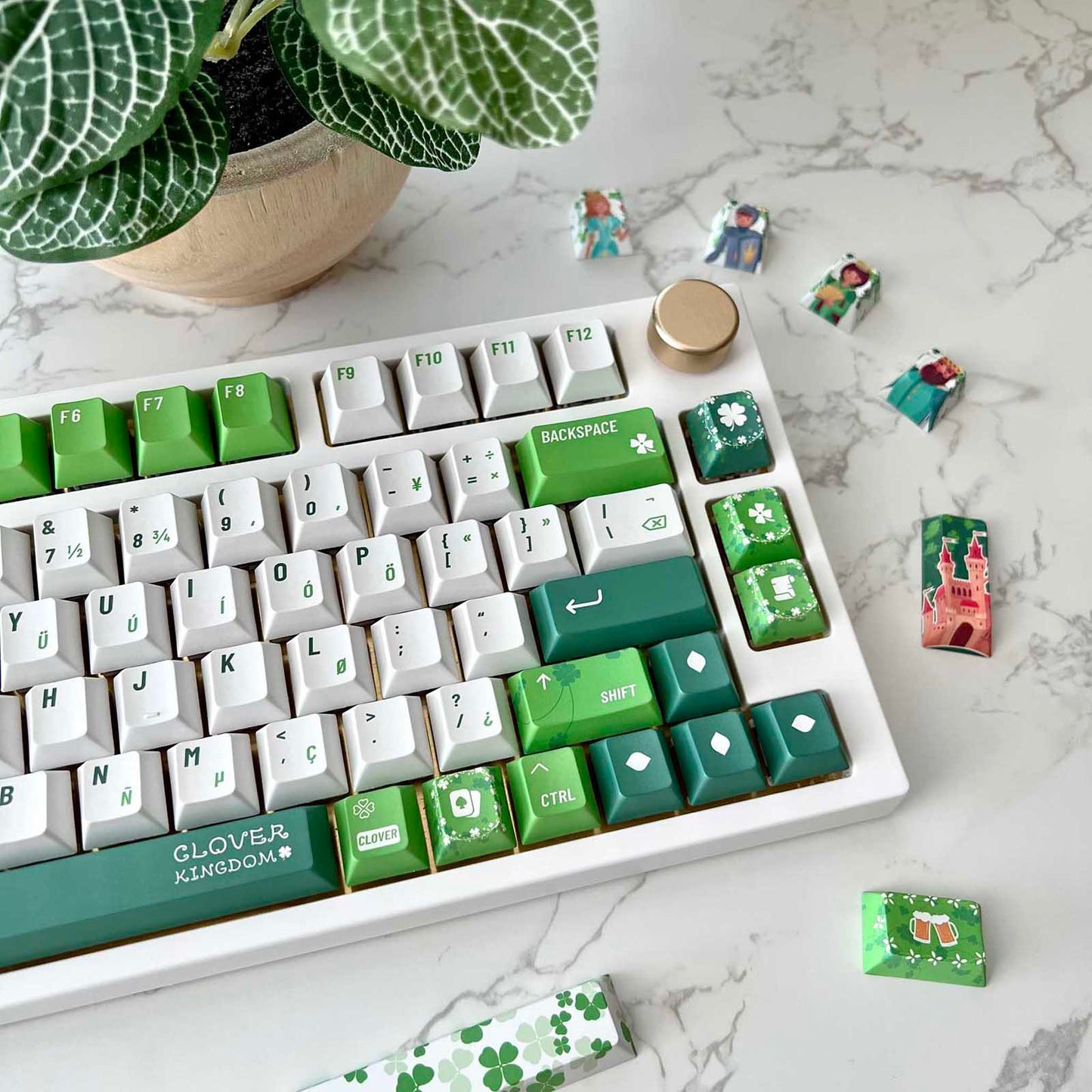 Clover Kingdom Keycap Set – Taro Depato