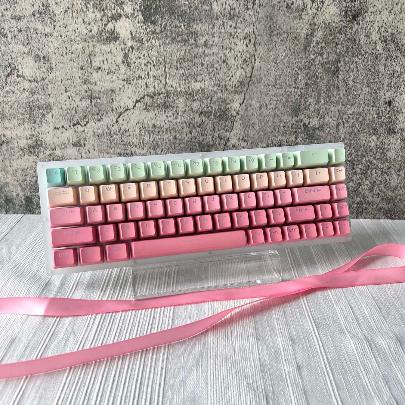Gradient Pastel Keycap Set – Taro Depato