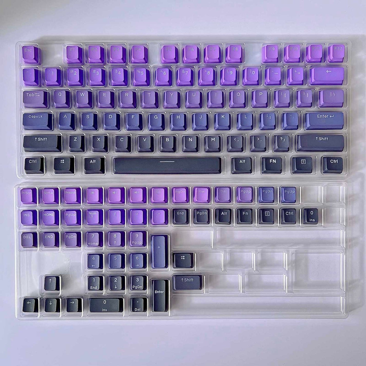 Gradient Purple Keycap Set – Taro Depato