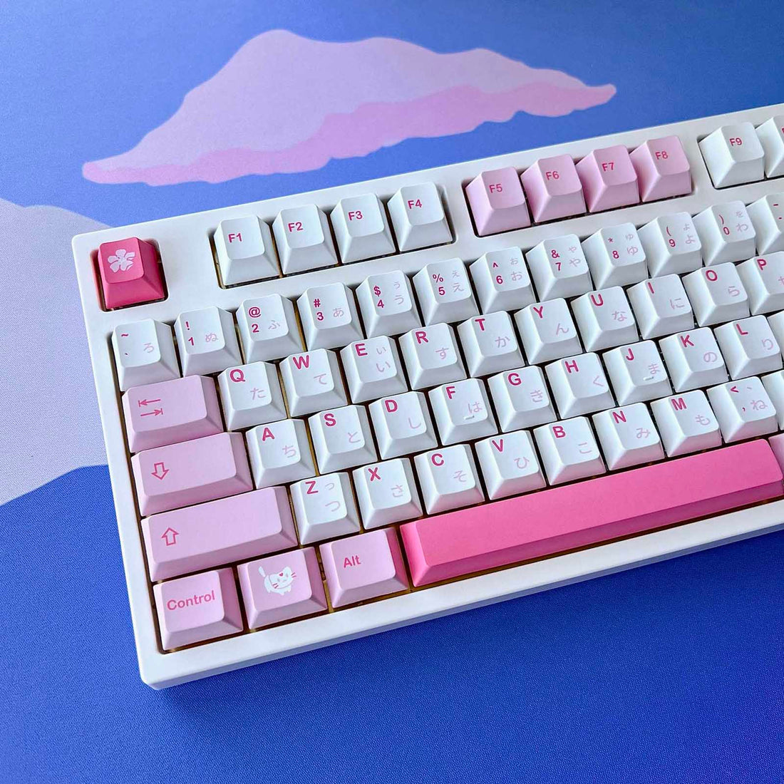 Sakura Neko Keycap Set – Taro Depato