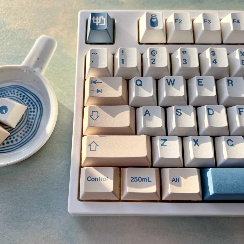 Soy Milk Keycap Set – Taro Depato
