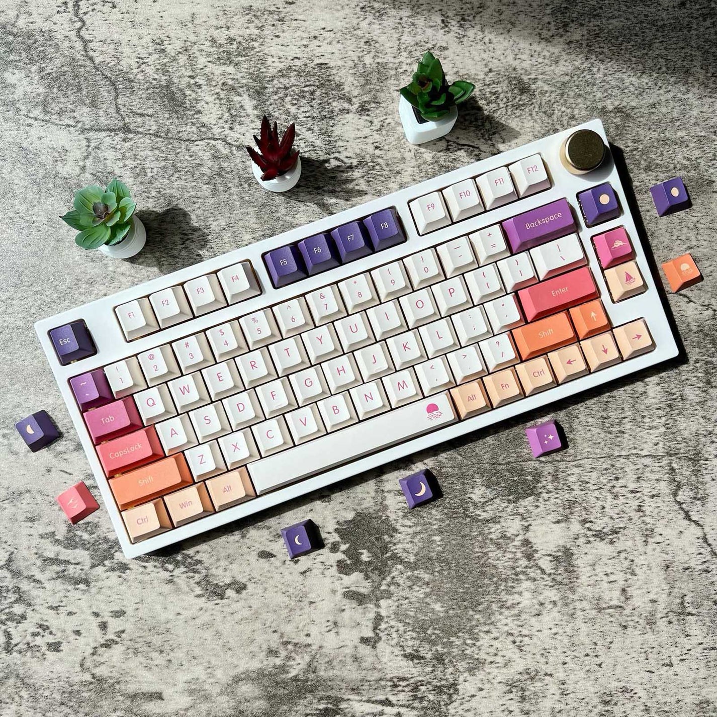Sunset Keycap Set – Taro Depato