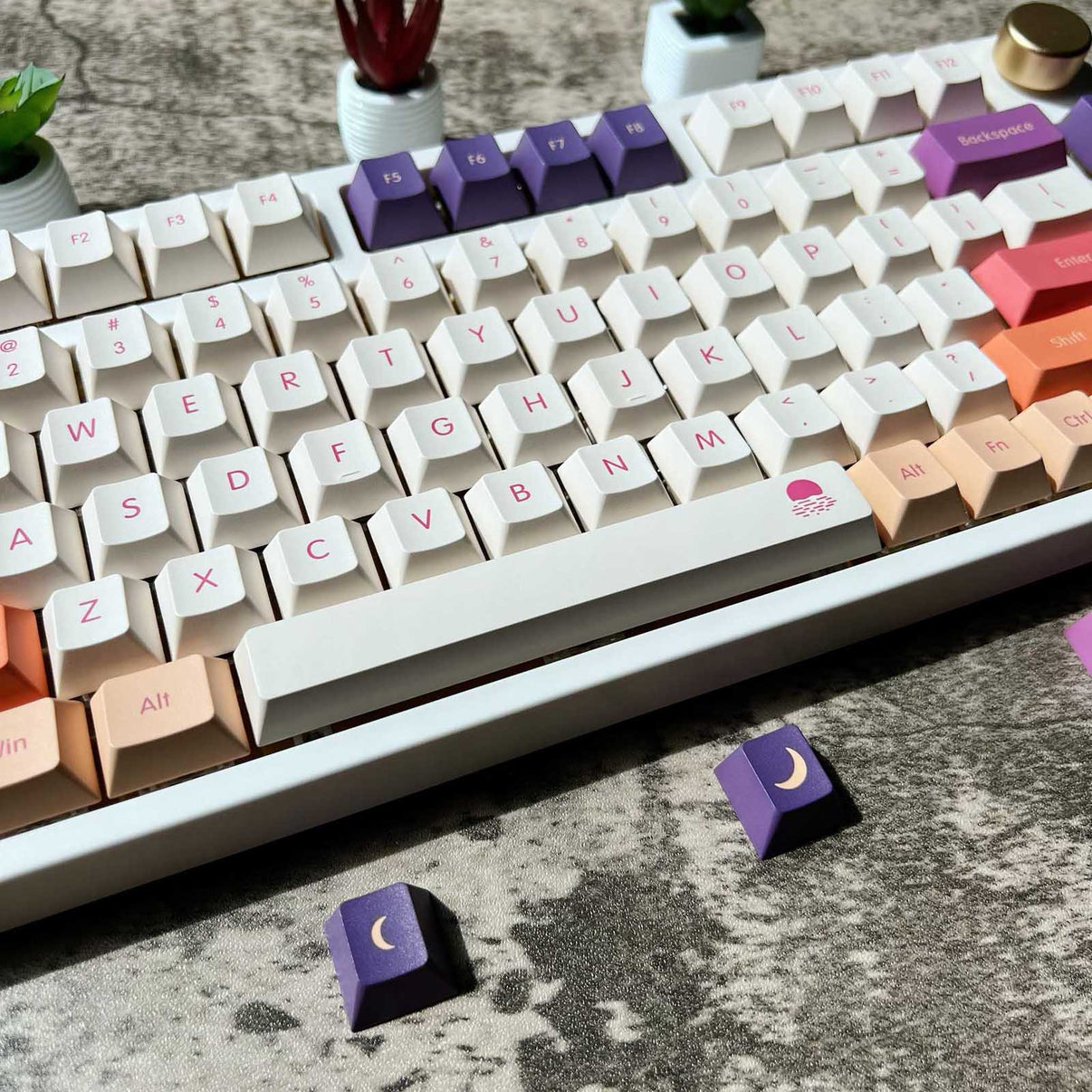 Sunset Keycap Set – Taro Depato