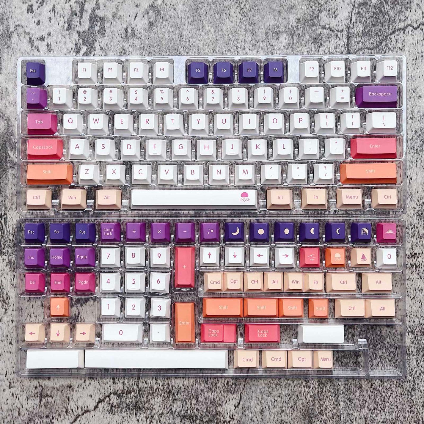Sunset Keycap Set – Taro Depato